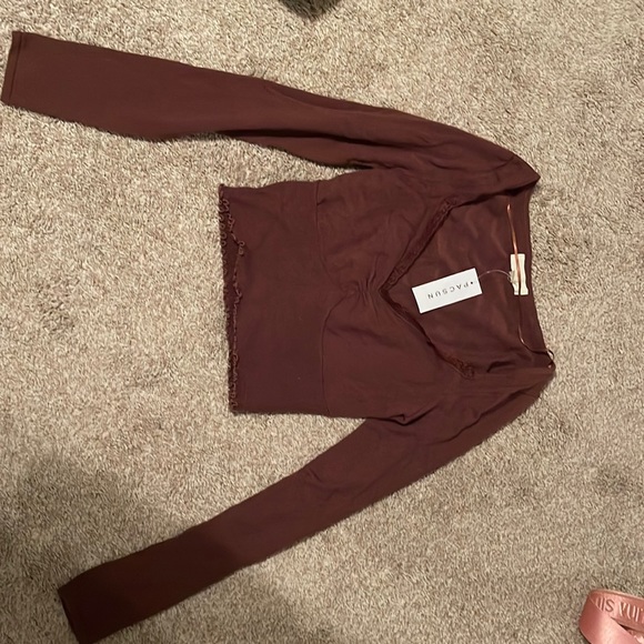 PacSun | Tops | Pacsun Long Sleeve Crop Top | Poshmark